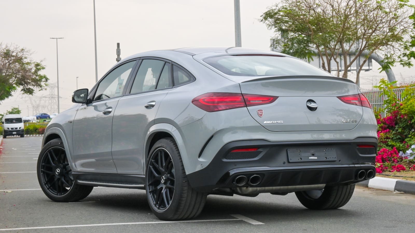 Mercedes Benz AMG GLE 53 4MATIC Coupe 2024 GCC Alpine Grey Color ...