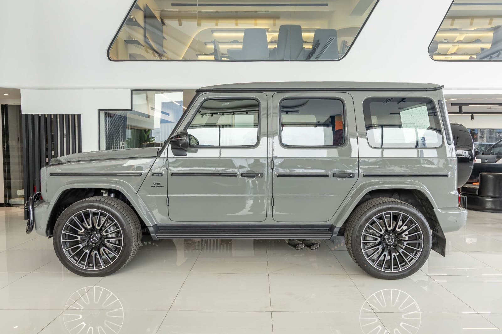 Mercedes Benz G63 AMG 4X4 2025 Nardo Grey Color-Laith Alobaidi Cars UAE