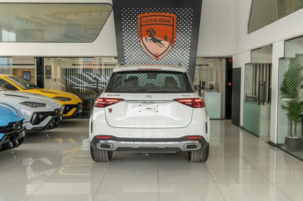 Mercedes Benz GLE 450 SUV 2024 White Inside Brown - Laith Alobaidi Cars UAE