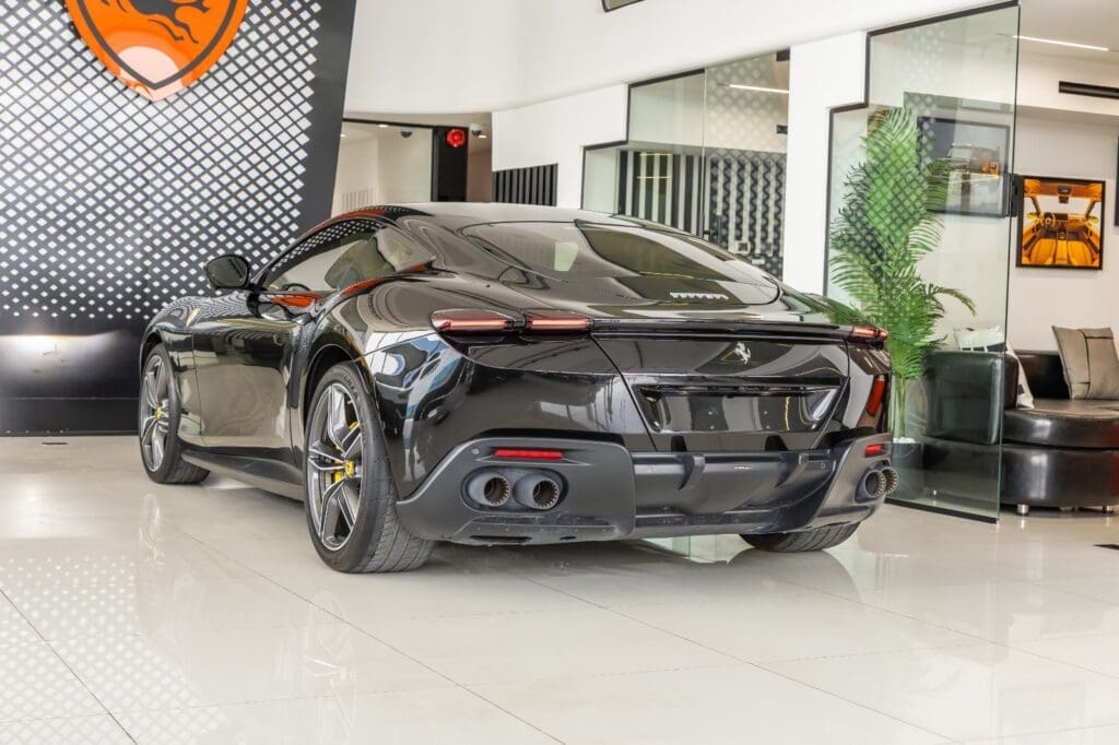 Ferrari Roma Black Color 2023 GCC Used - Laith Alobaidi Cars UAE